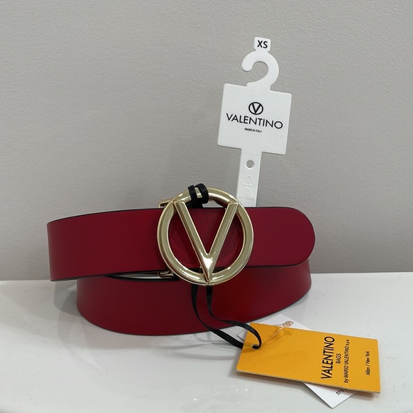 Valentino | Accessories | Nwt Valentino By Mario Valentino Giusy Logo ...